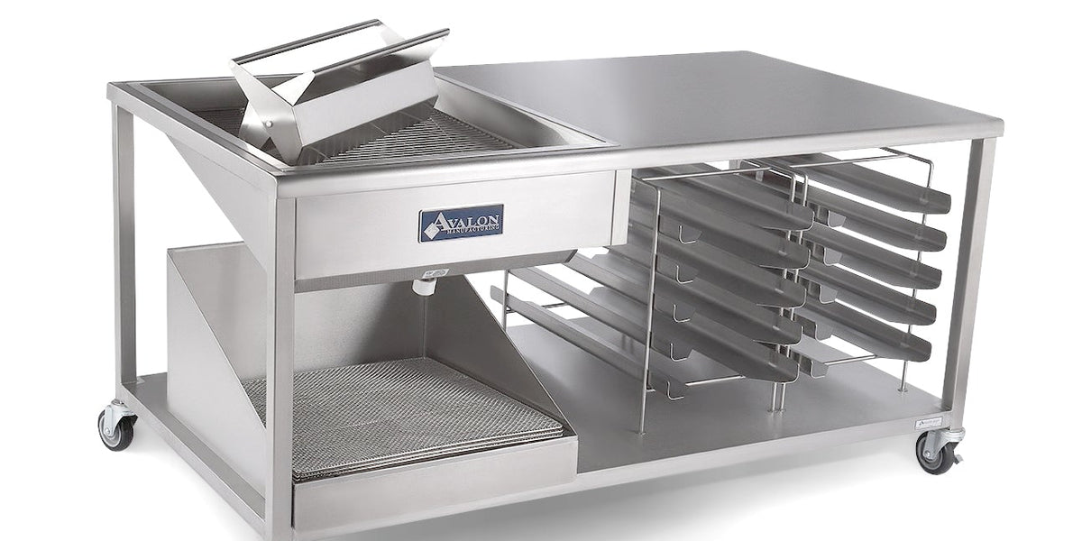 Icing, Glaze & Finishing Tables | Donut-Equipment.com