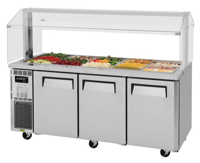 Turbo Air JBT-72-N 71" Stainless Steel Refrigerated Buffet Display ...