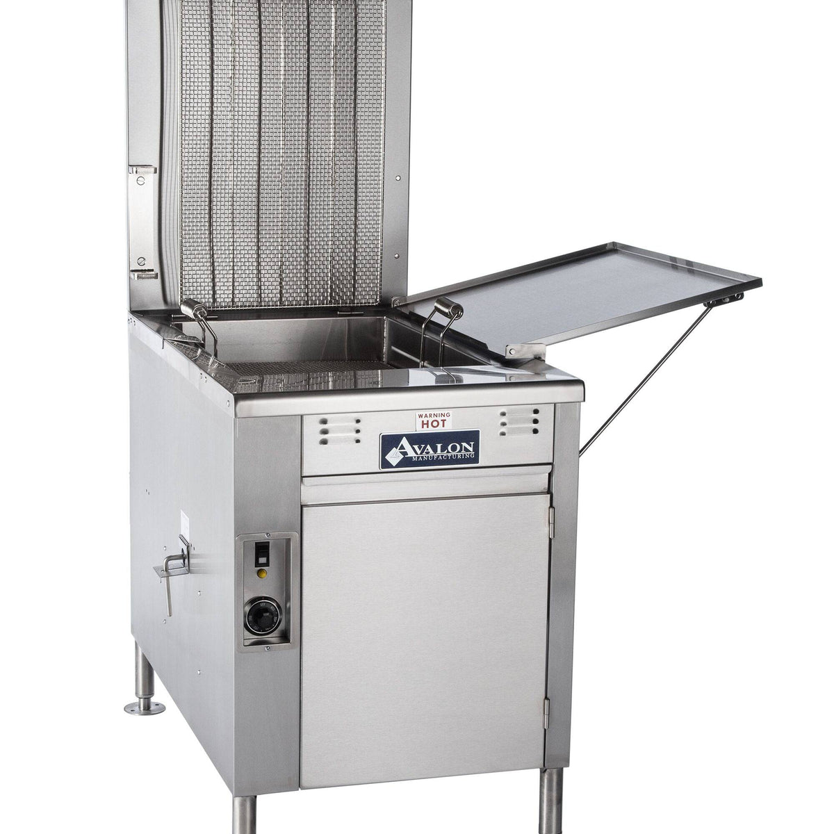 Avalon (ADF20G-BA) 20" x 20" Donut Fryer, Natural Gas, Electronic Ignition, Right Side Drain ...
