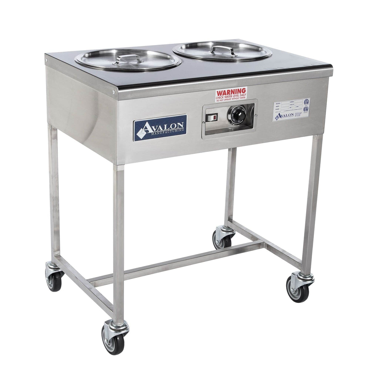 Avalon (HI24-2-8Q) Hot Icing Station Stainless Steel Icing Station with ...