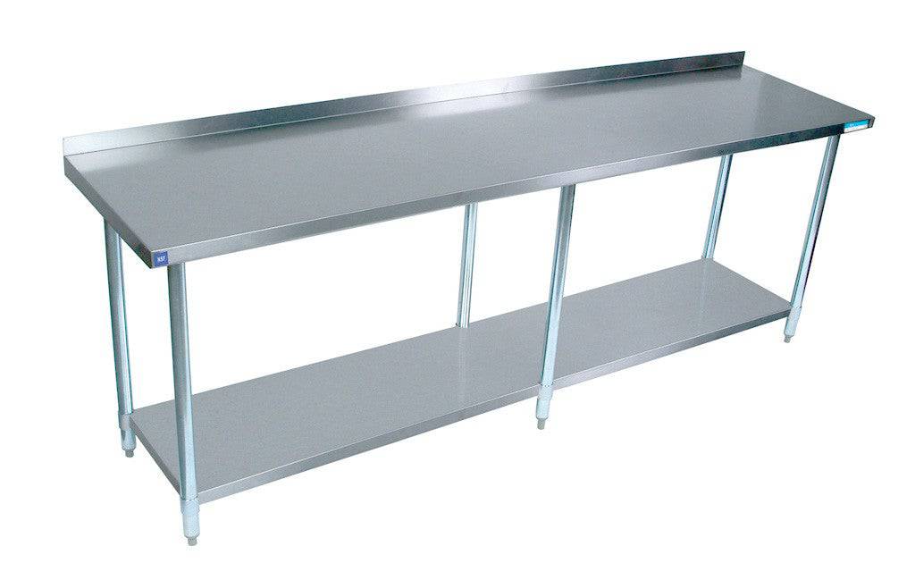 84" X 30" T-430 18 GA Table SS | Donut-Equipment.com