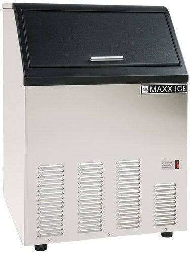 Maxx Ice 22" 135-Lb. MIM130-Freestanding Icemaker - Stainless Steel