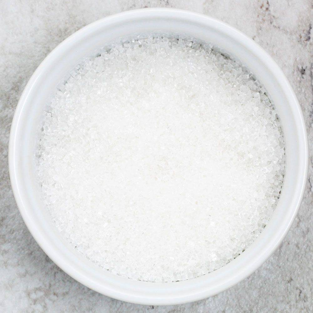 White Decorating Sugar 5 lbs | Donut-Equipment.com